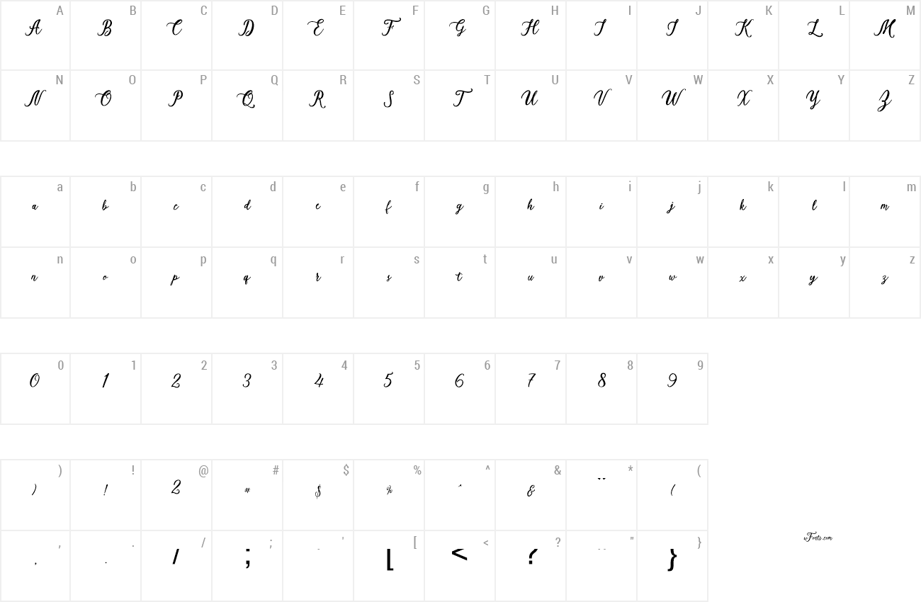 Elisofia Calvin Font | wfonts.com - download free