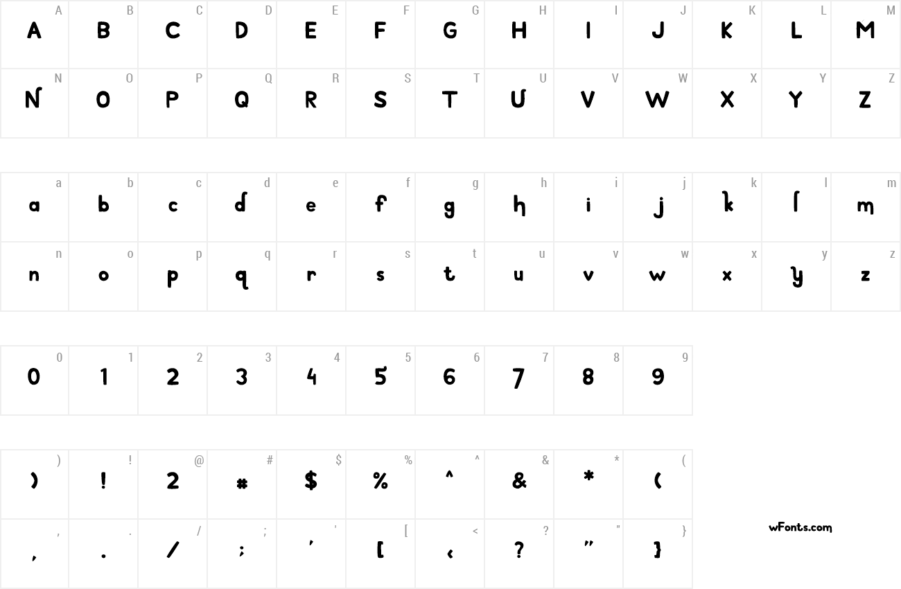 Download Free Font Birthday Boy