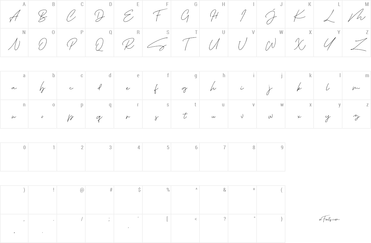 Tropical Summer Signature Font | wfonts.com - download free