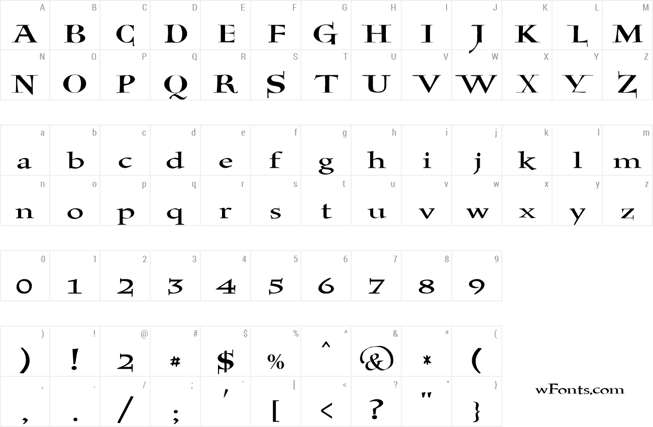 JMH Holy Bible Font | wfonts.com - download free