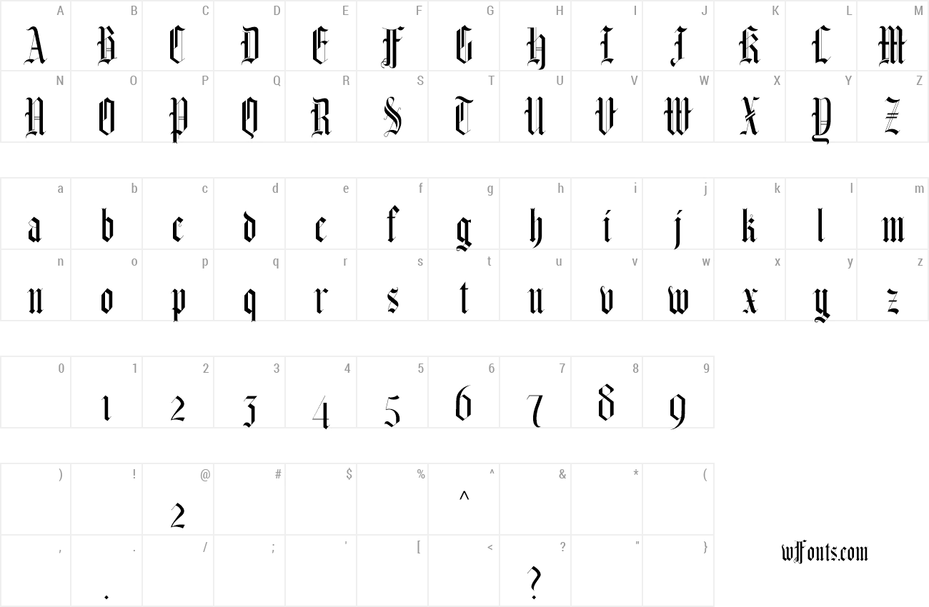 Helmswald Post Font | wfonts.com - download free