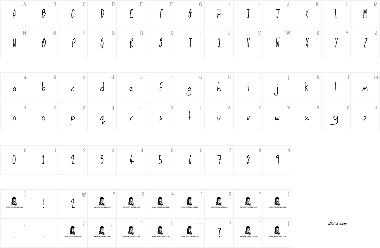 Shiny Pimple Font | wfonts.com - download free