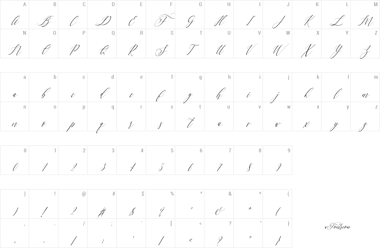 Letternisa Font | wfonts.com - download free