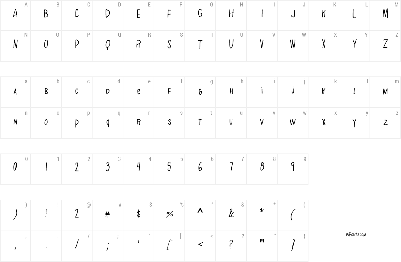 Download Free Font Alphabet Soup