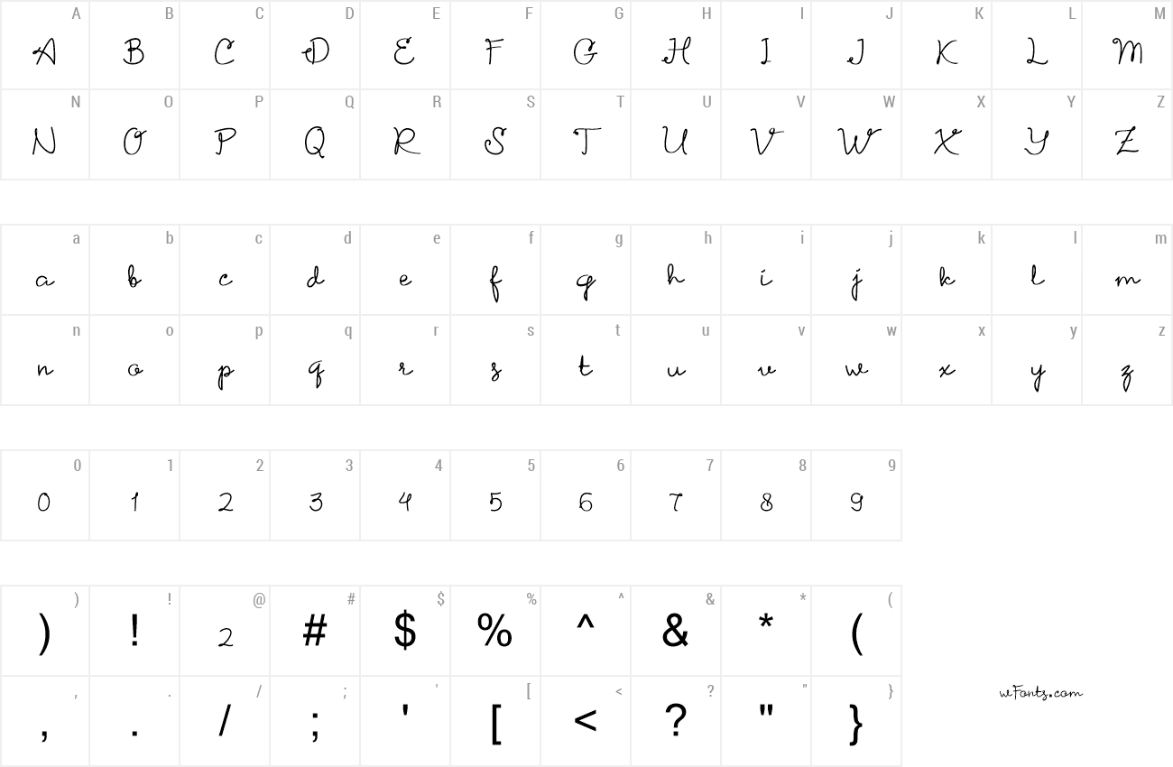 Petunia Font | wfonts.com - download free