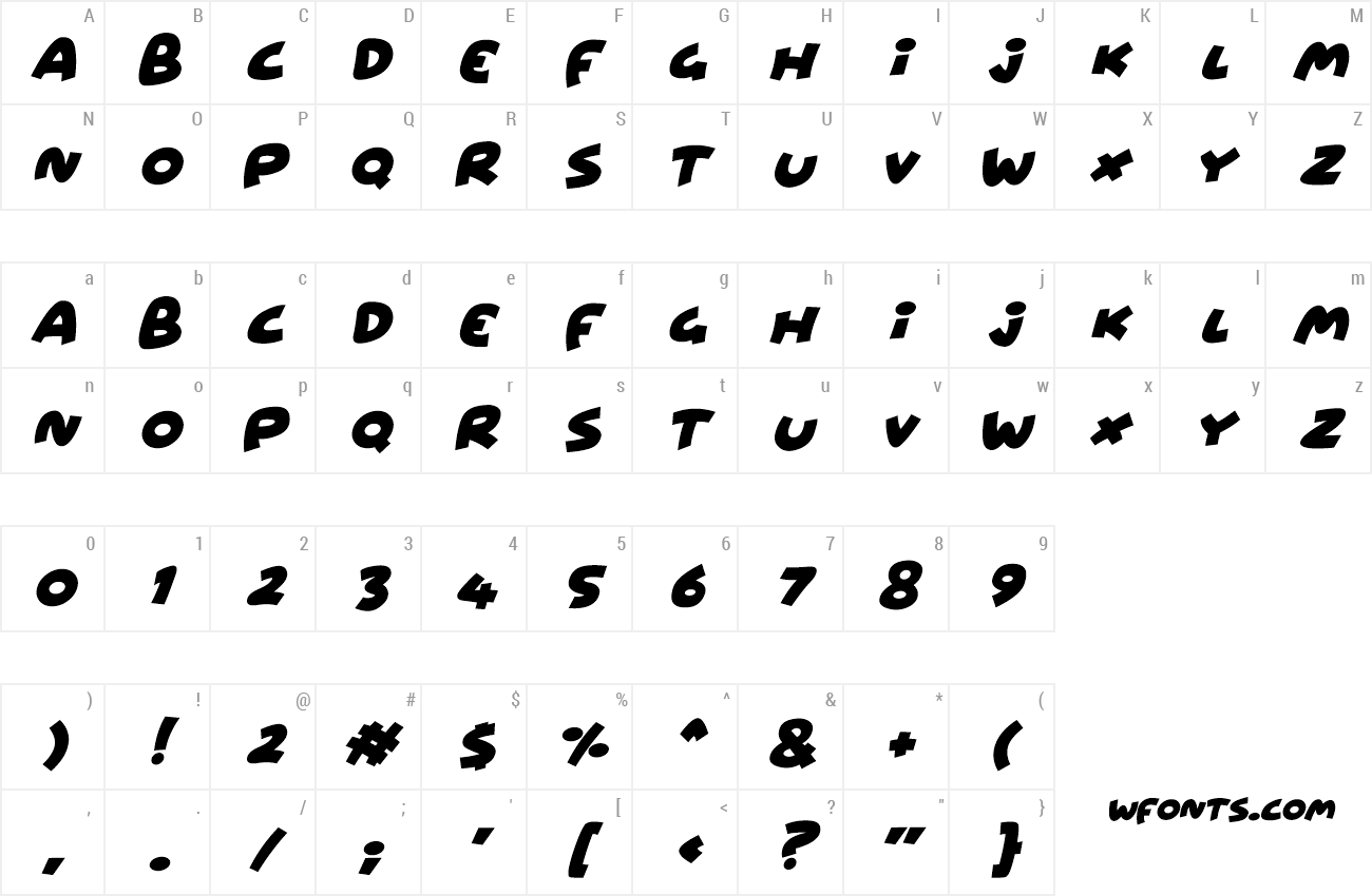 Wowsers Font | wfonts.com - download free