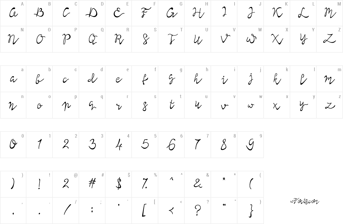 Lisna Font | wfonts.com - download free