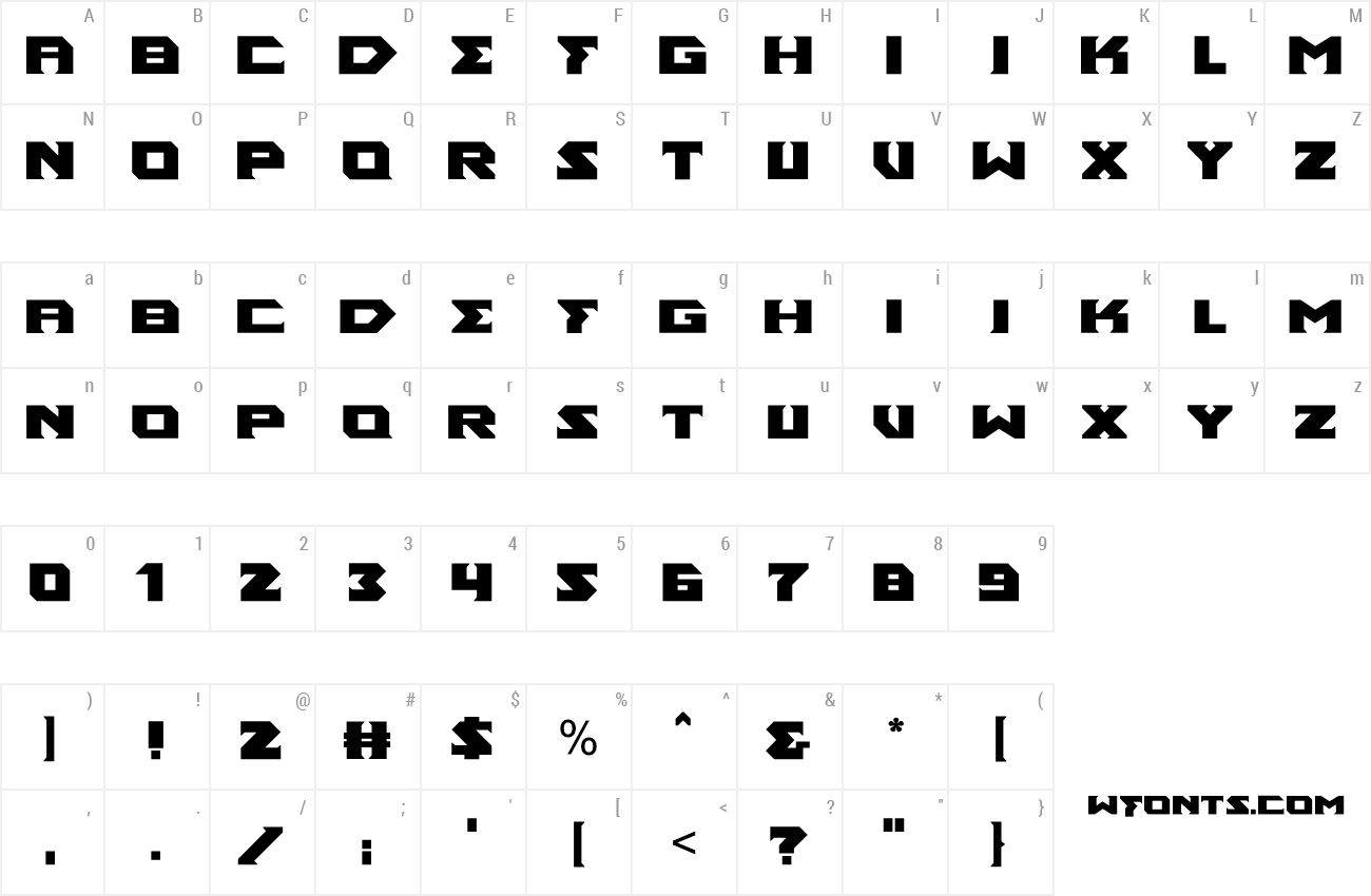 Ancient God Font | wfonts.com - download free