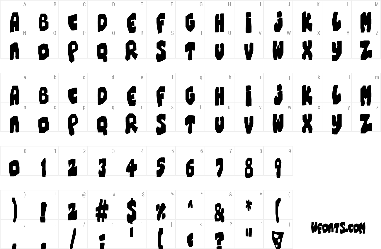 Chunky Cheese Font | wfonts.com - download free