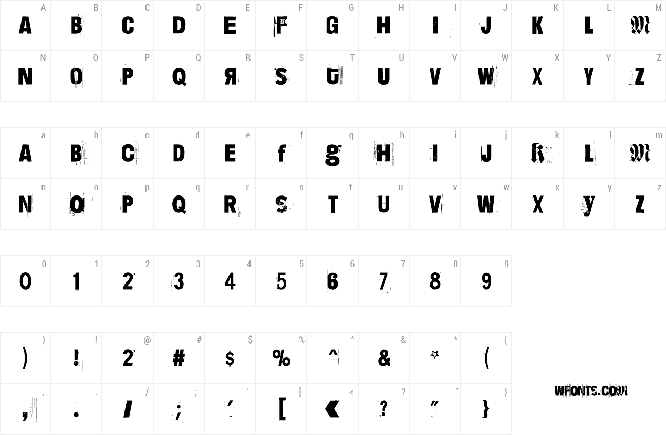 Dimension Zero Font | wfonts.com - download free