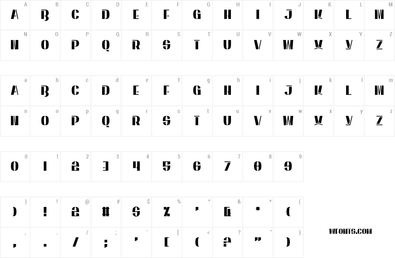 Energetic Star Font | wfonts.com - download free