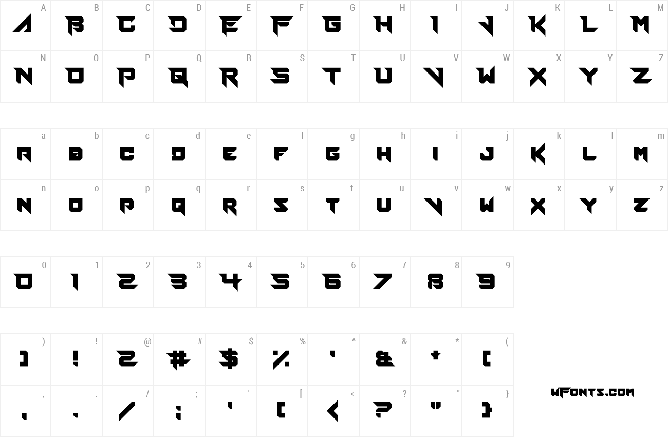 Fierce Brosnan Font | wfonts.com - download free