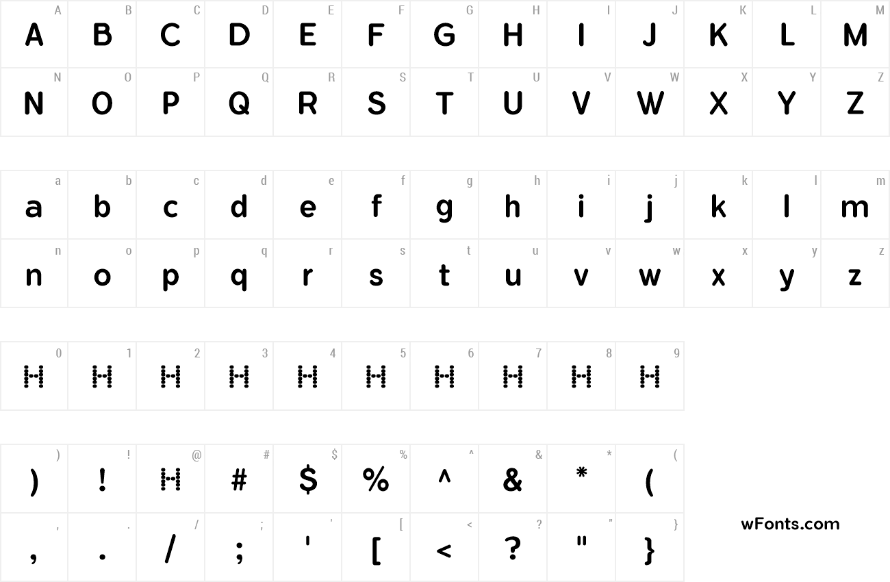 Flamante Round Family Font | wfonts.com - download free