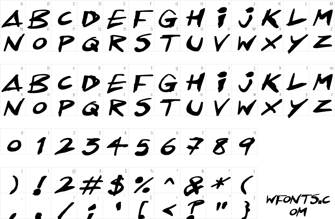 Inkling Font | wfonts.com - download free