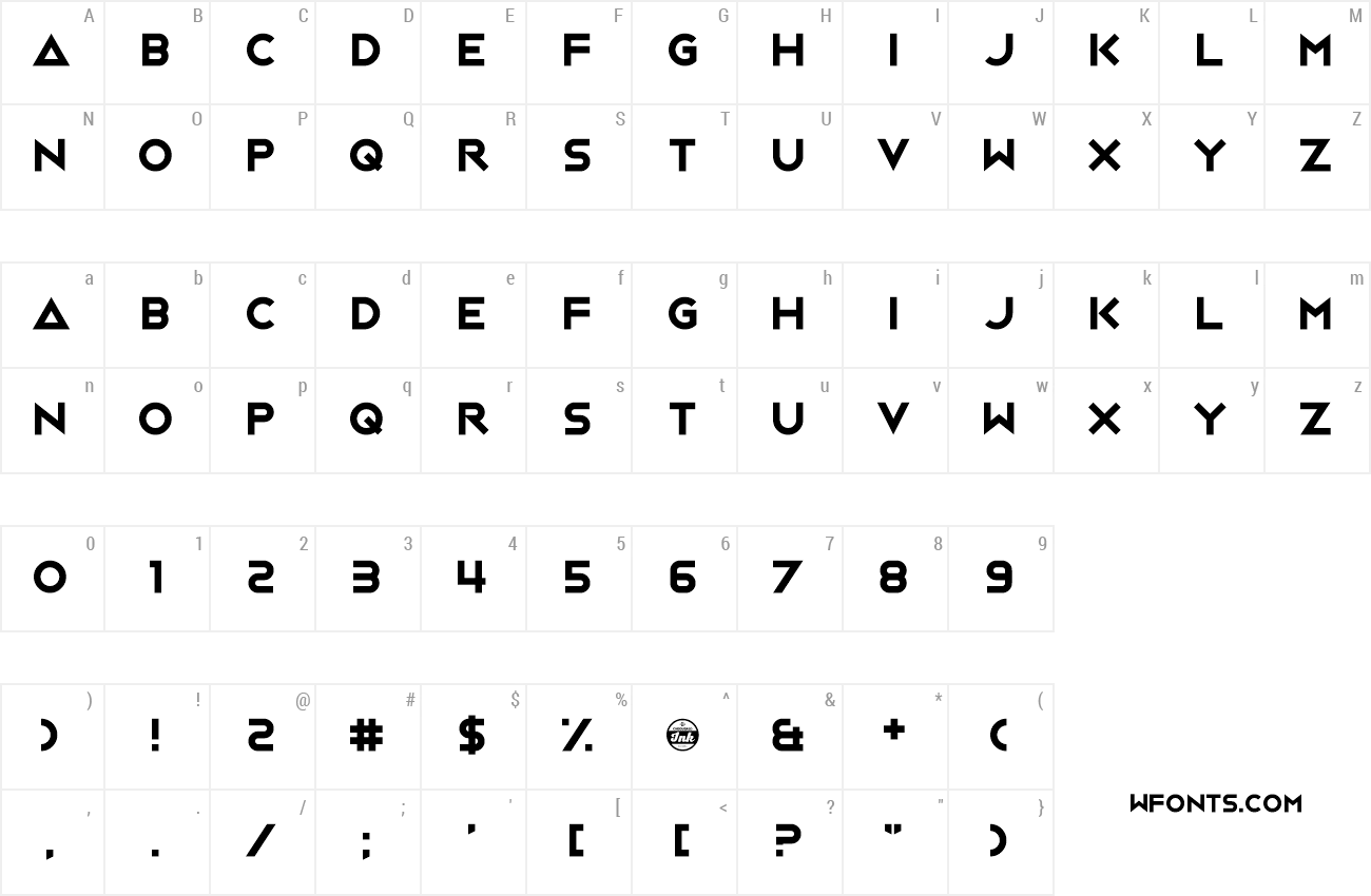 Jack Frost Font | wfonts.com - download free