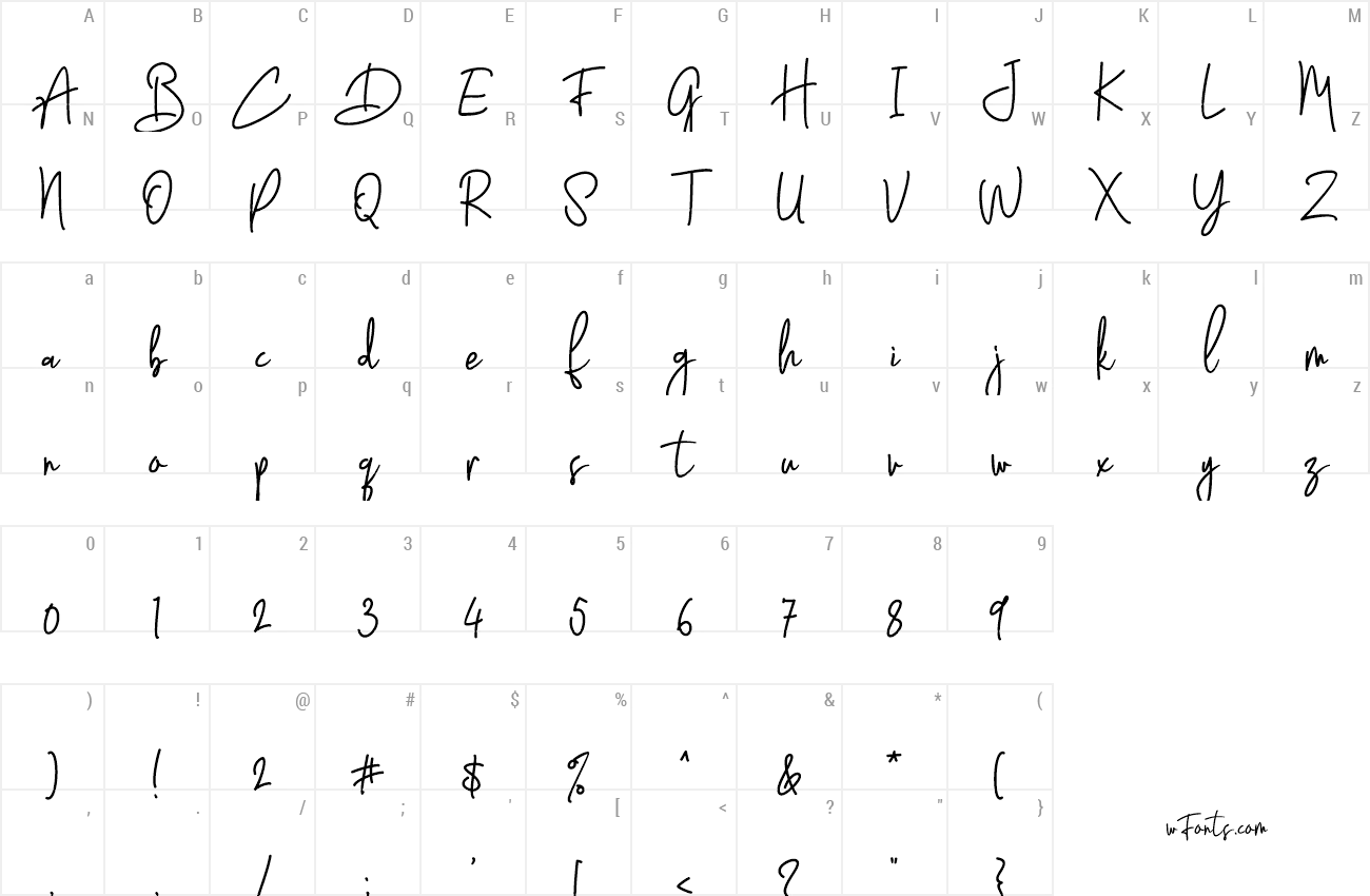 Latter Slant Font | wfonts.com - download free