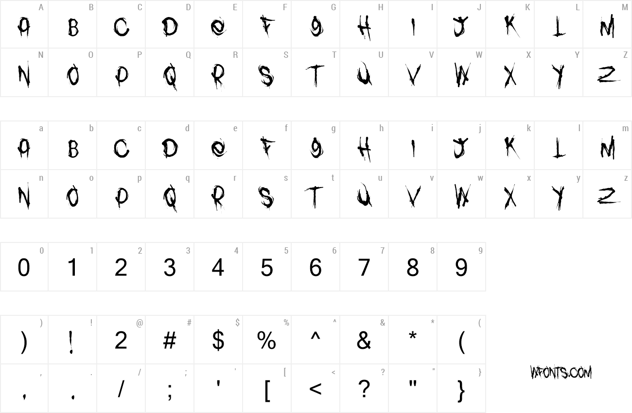 Pack Of Wolves Font | wfonts.com - download free