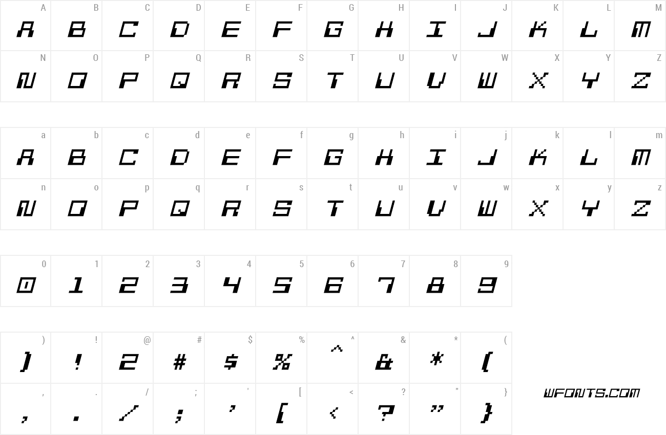 Pixel Calculon Font | wfonts.com - download free