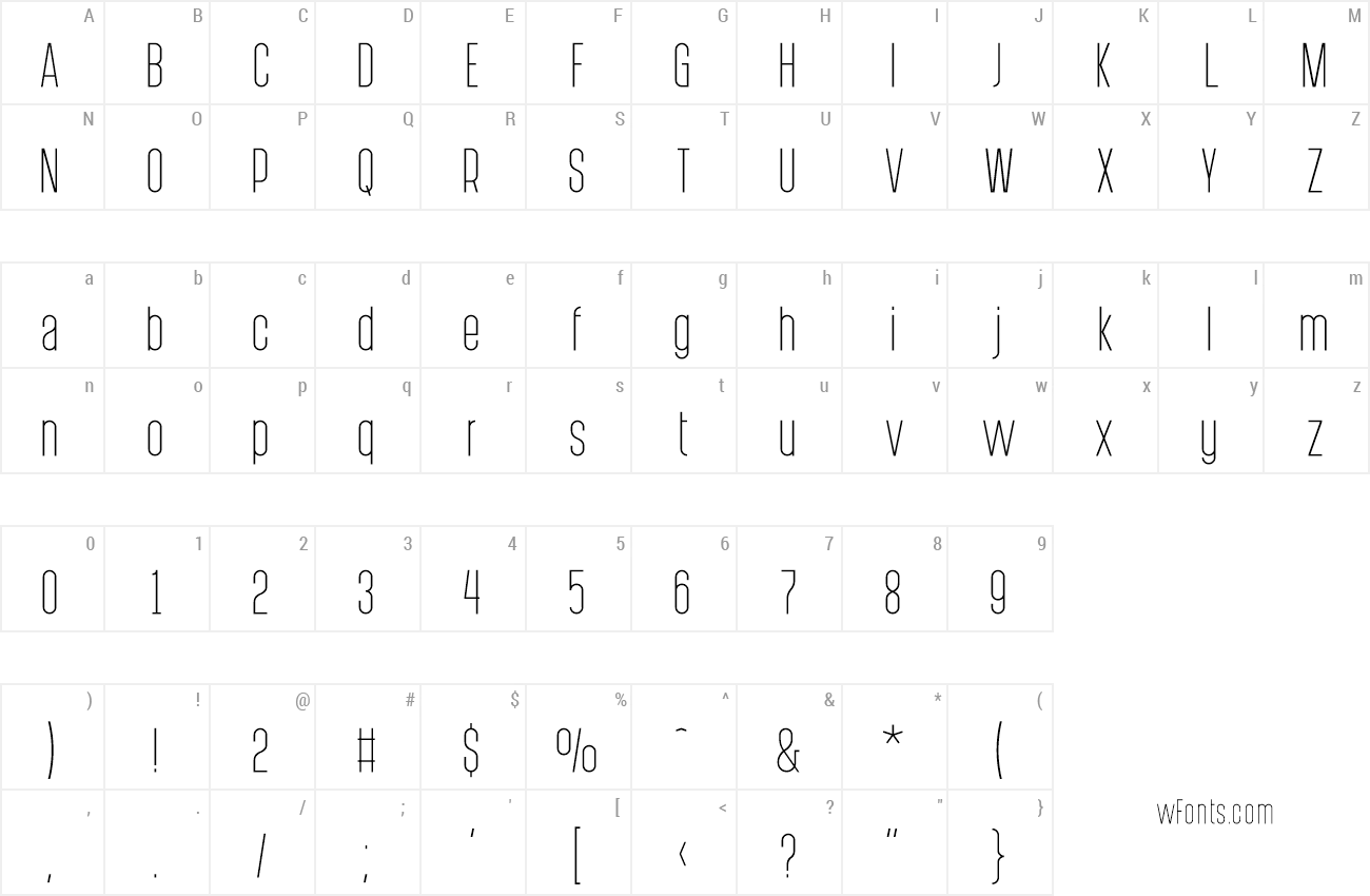 Post Scriptum Font | wfonts.com - download free