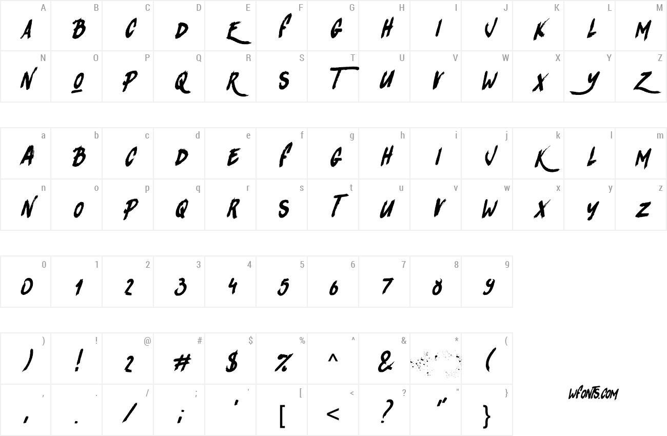 Rhinos Rocks Font | wfonts.com - download free