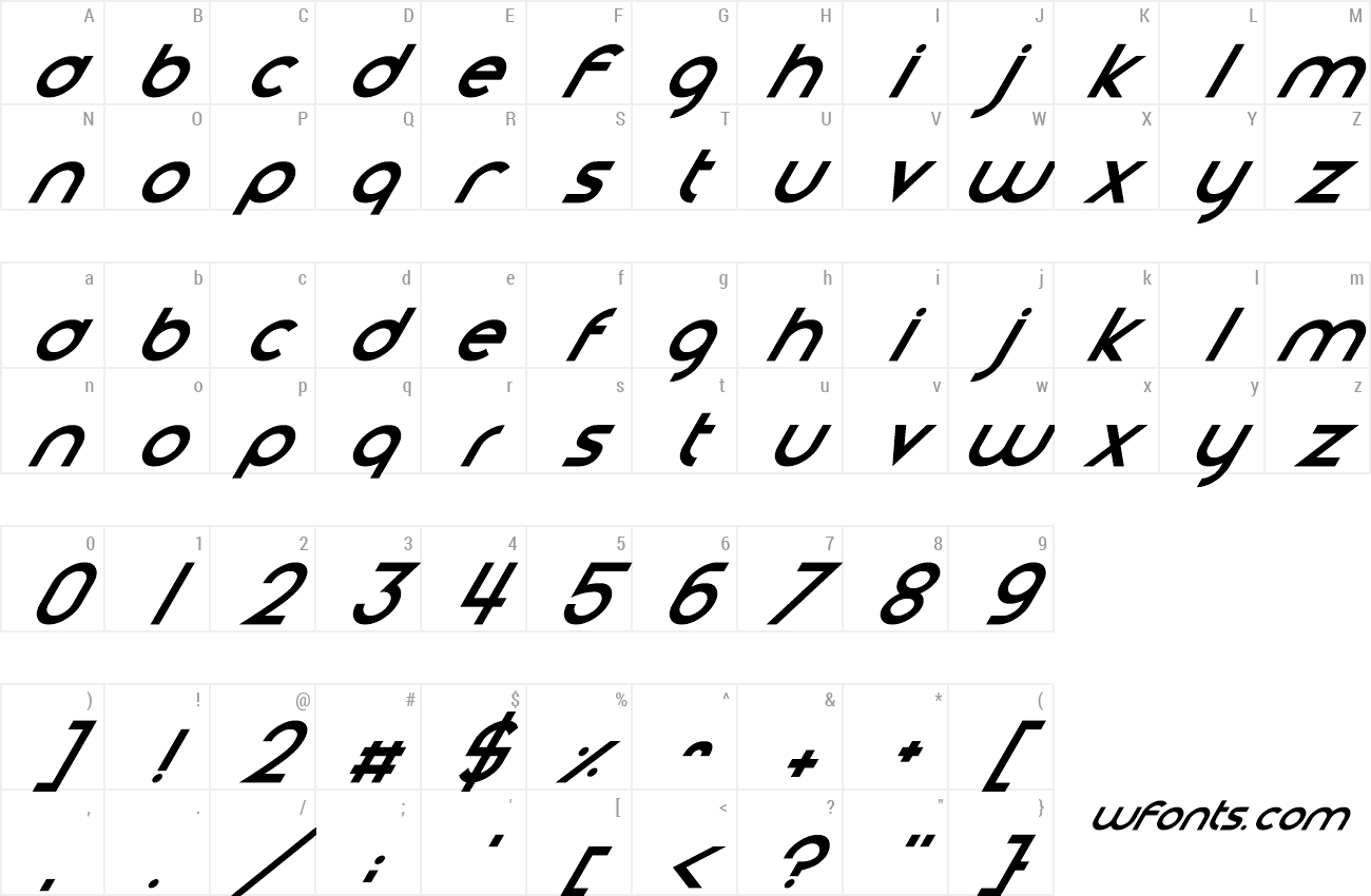 Smooth Circulars Font | wfonts.com - download free