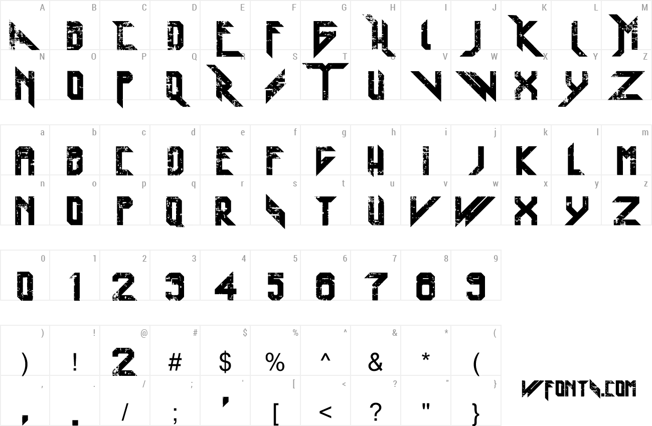 Heavy Metal Blight Font | wfonts.com - download free