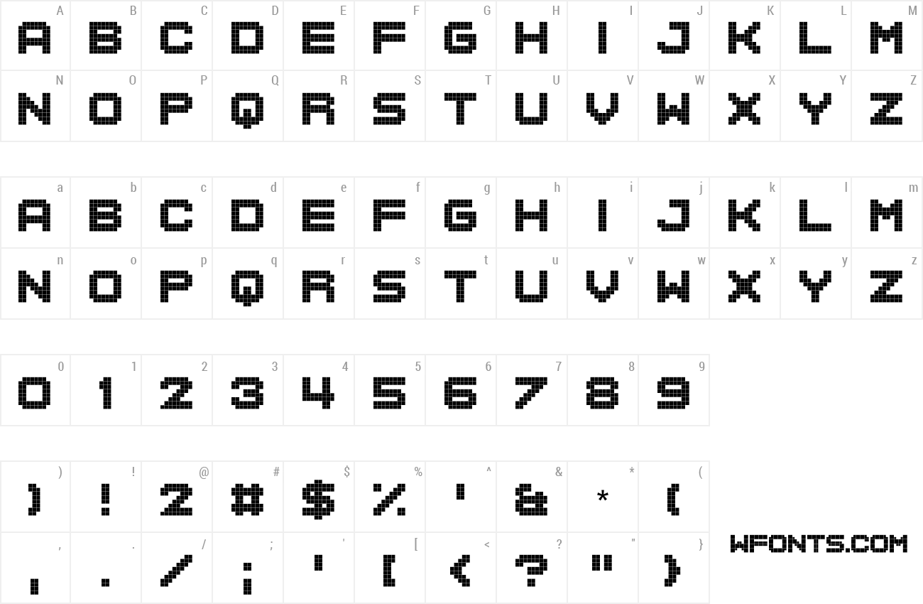 Block Stock Font | wfonts.com - download free