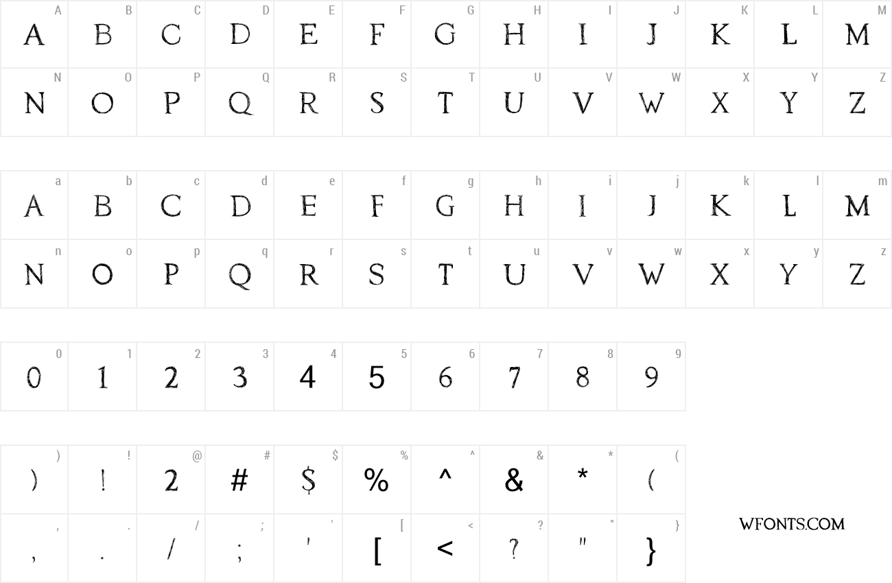 DK Traiectum Font | wfonts.com - download free