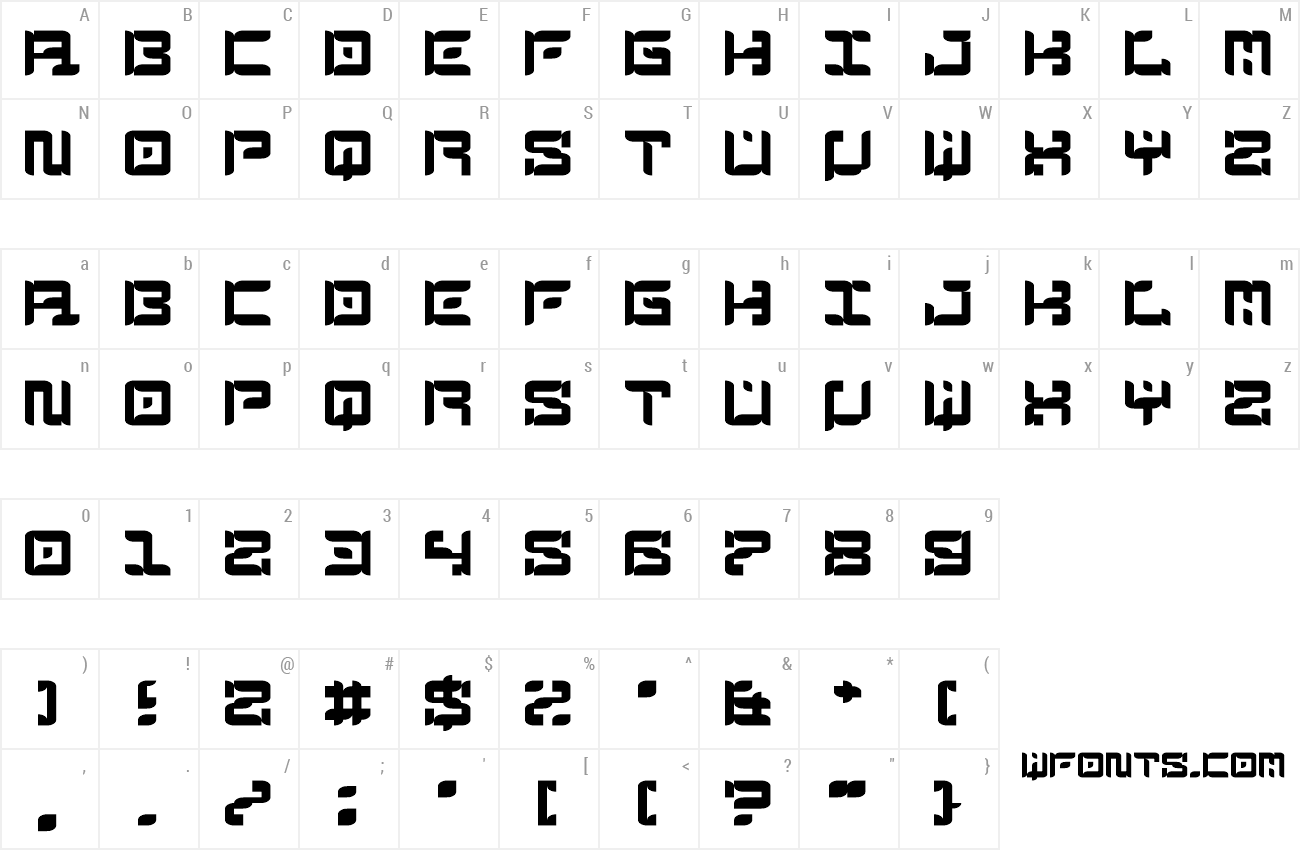 The Messenger Font | wfonts.com - download free