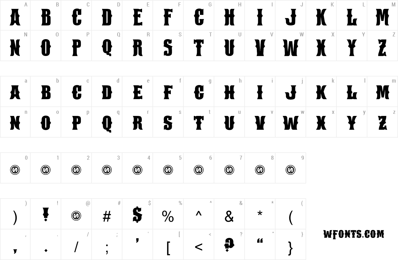 San Antonio Charros Font | wfonts.com - download free