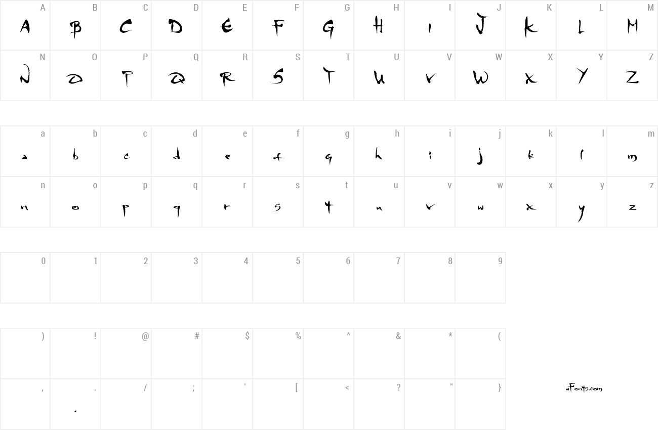 MGS 4 Brush Font | wfonts.com - download free