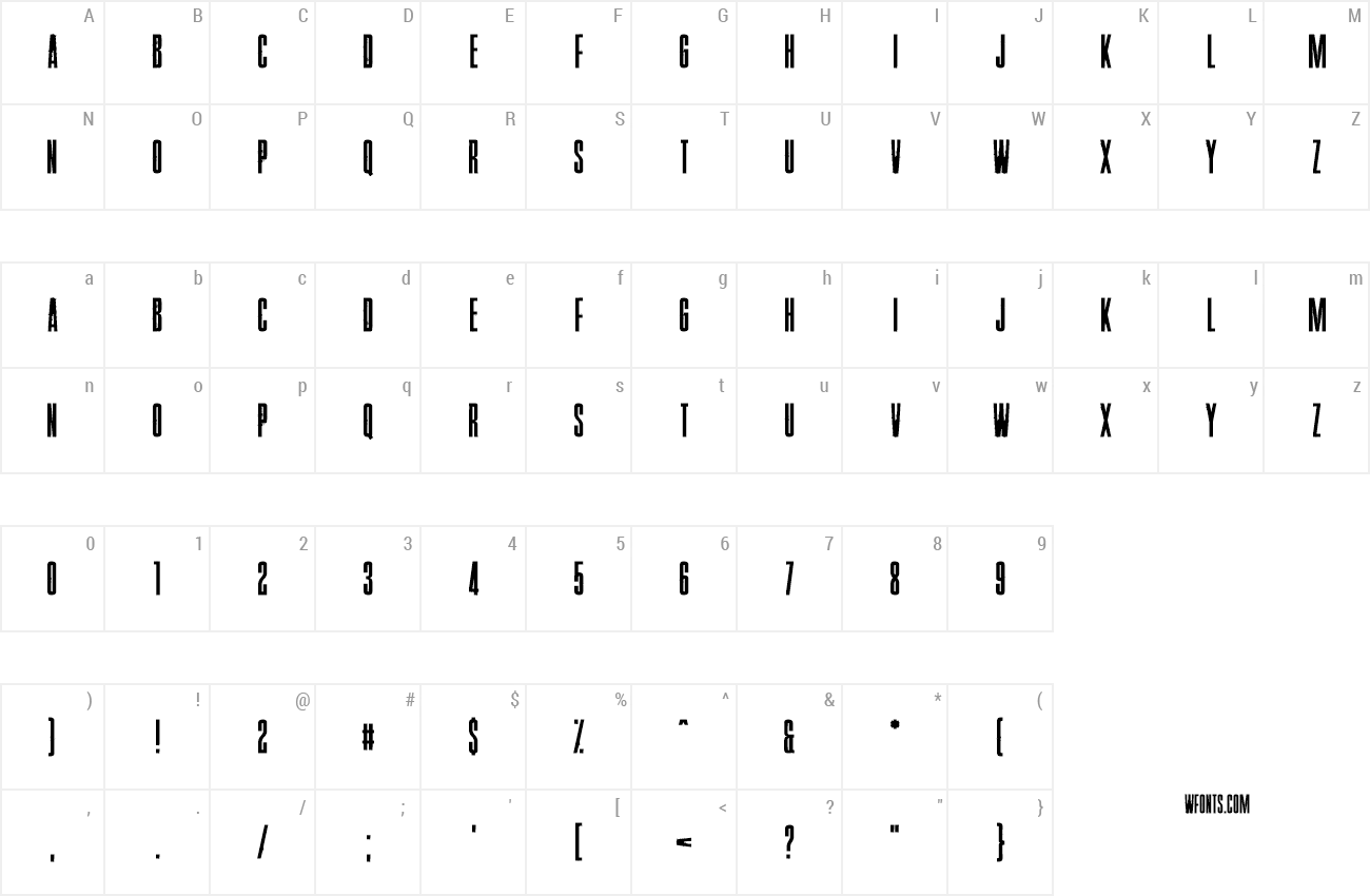 Pride Thusly Font | wfonts.com - download free