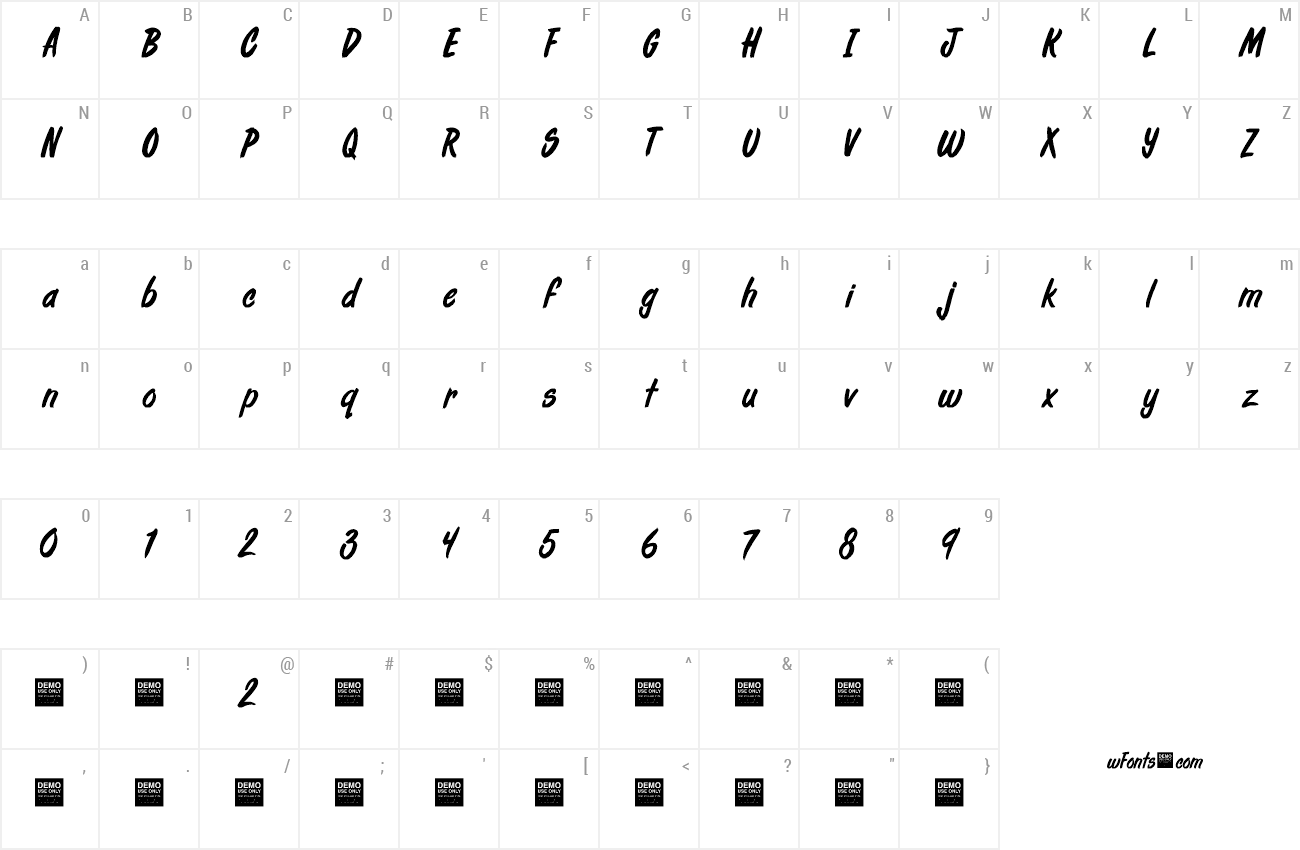 Fresh Daily Font | wfonts.com - download free