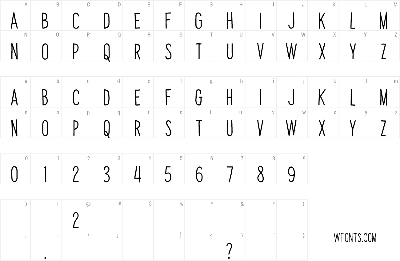 Papaya Sunrise Font | wfonts.com - download free