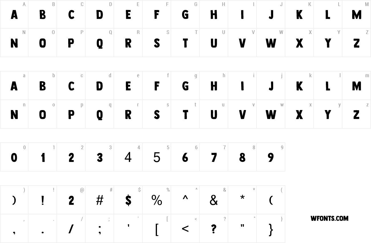 DK Longreach Font | wfonts.com - download free