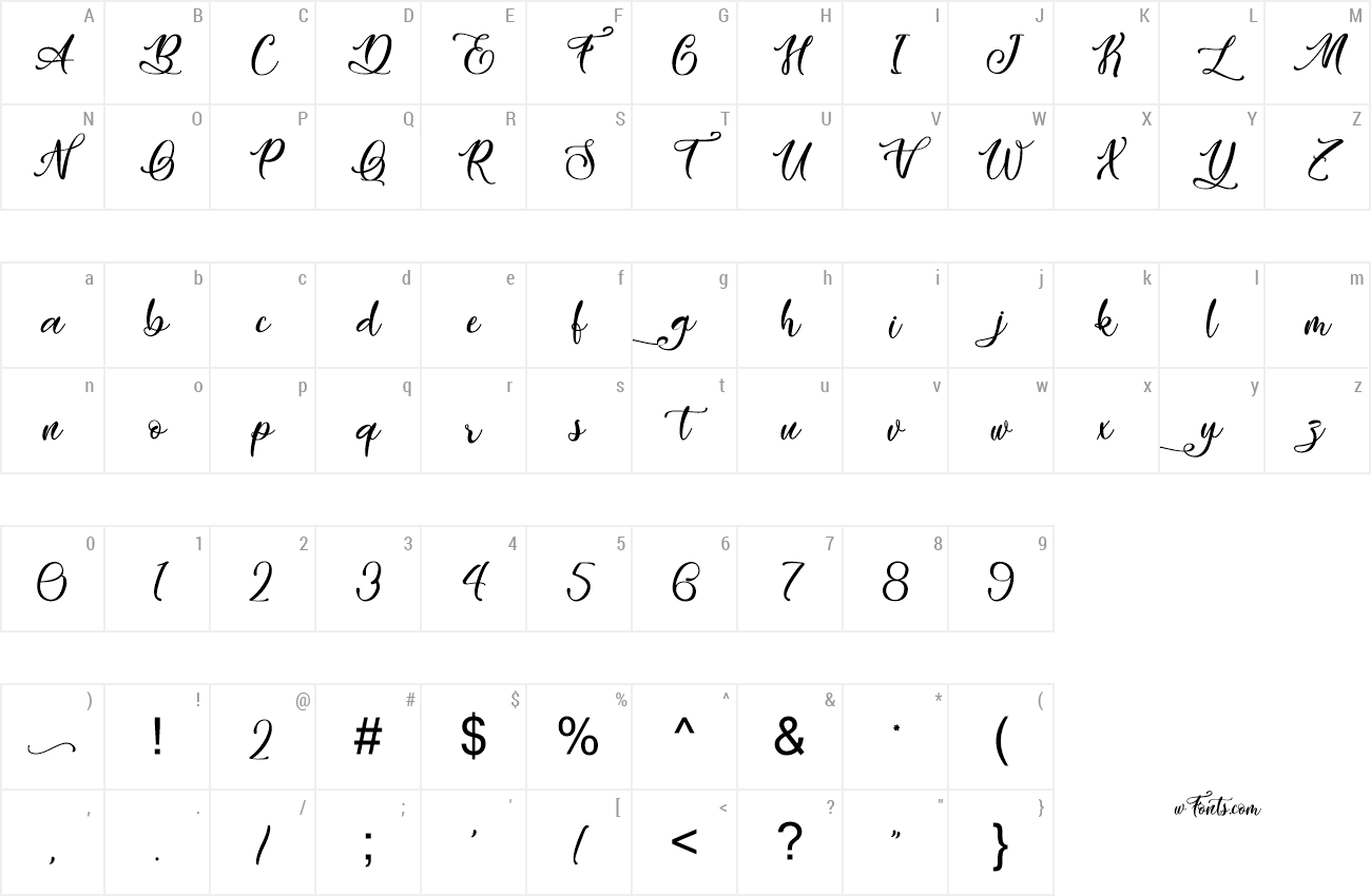 Easy November Font | wfonts.com - download free