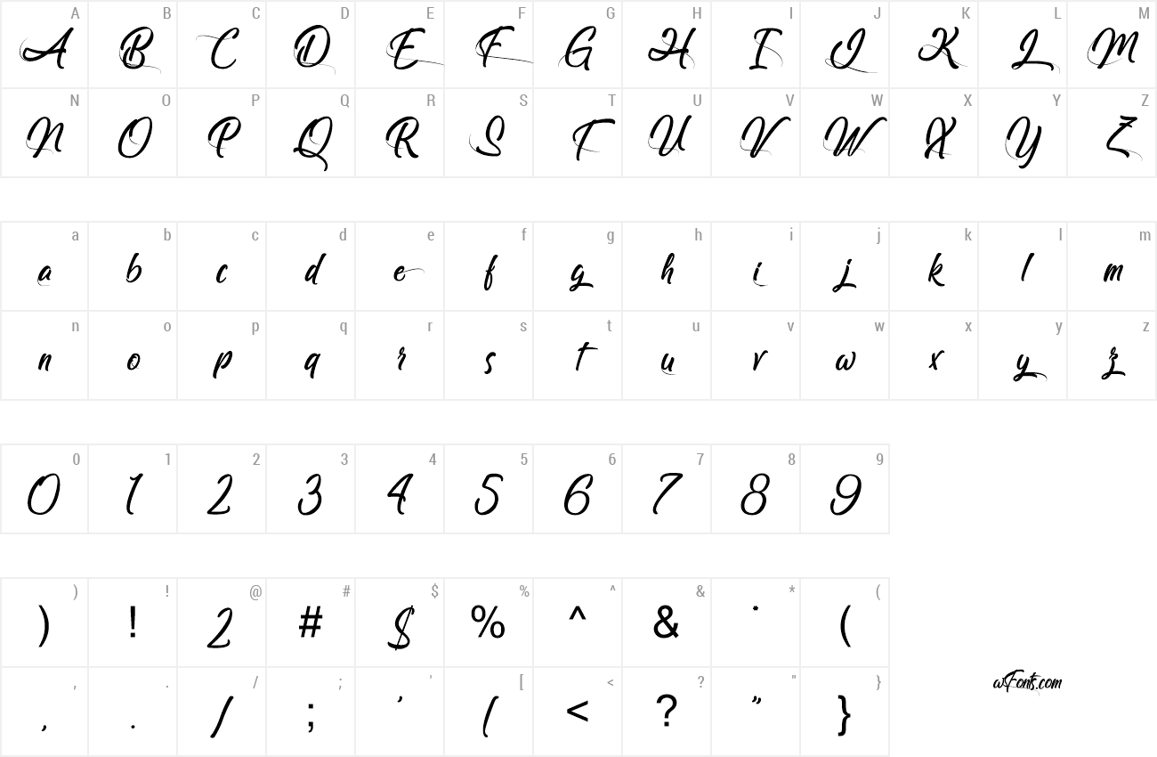 Follow Me Font | wfonts.com - download free