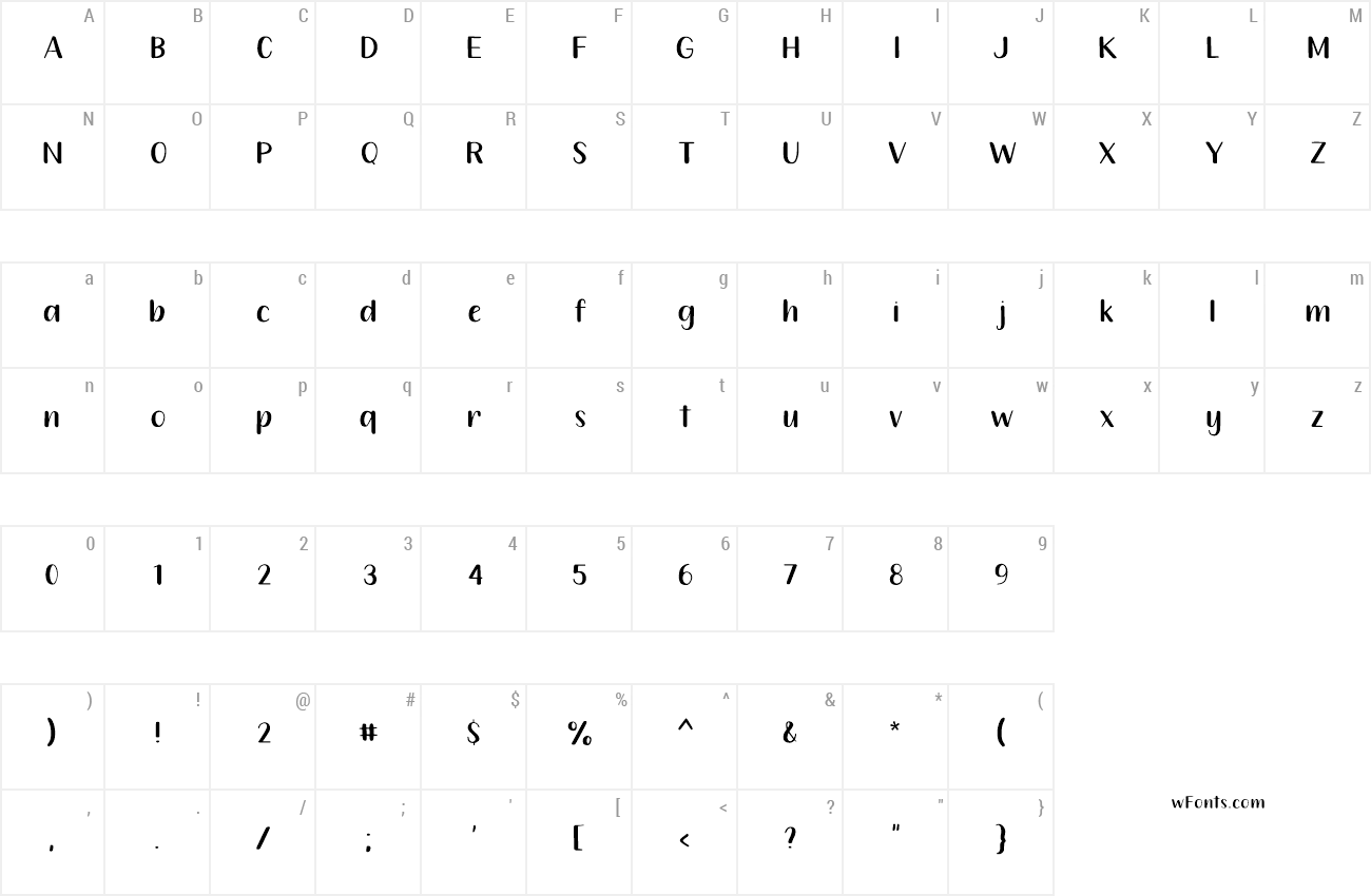 212 Queenie Sans Font | wfonts.com - download free