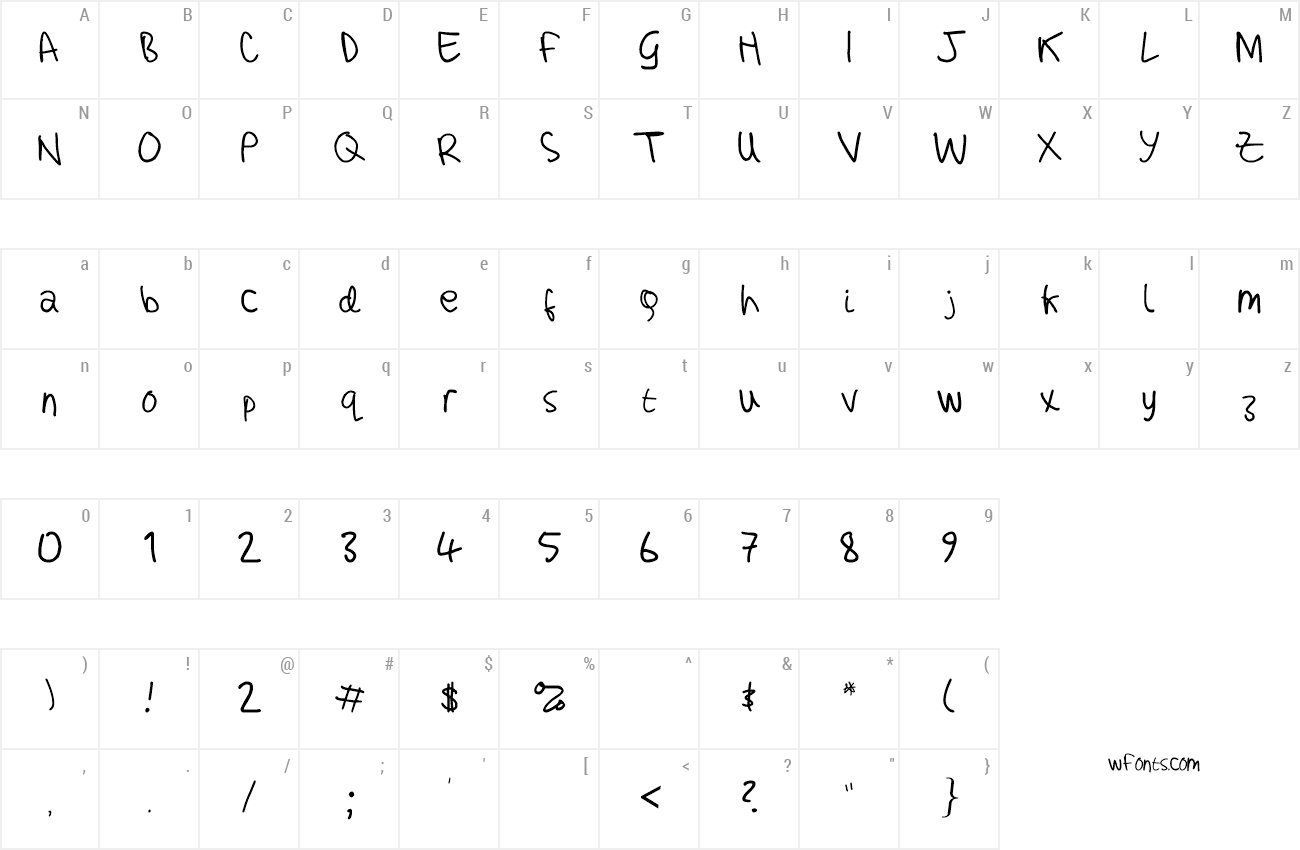 Adam Handwriting Font | wfonts.com - download free