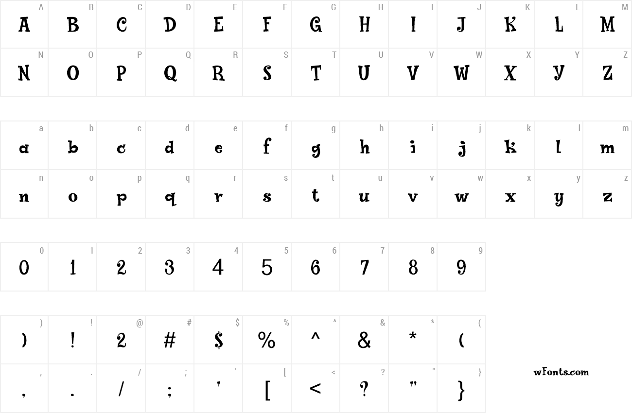 Popty Ping Font | wfonts.com - download free