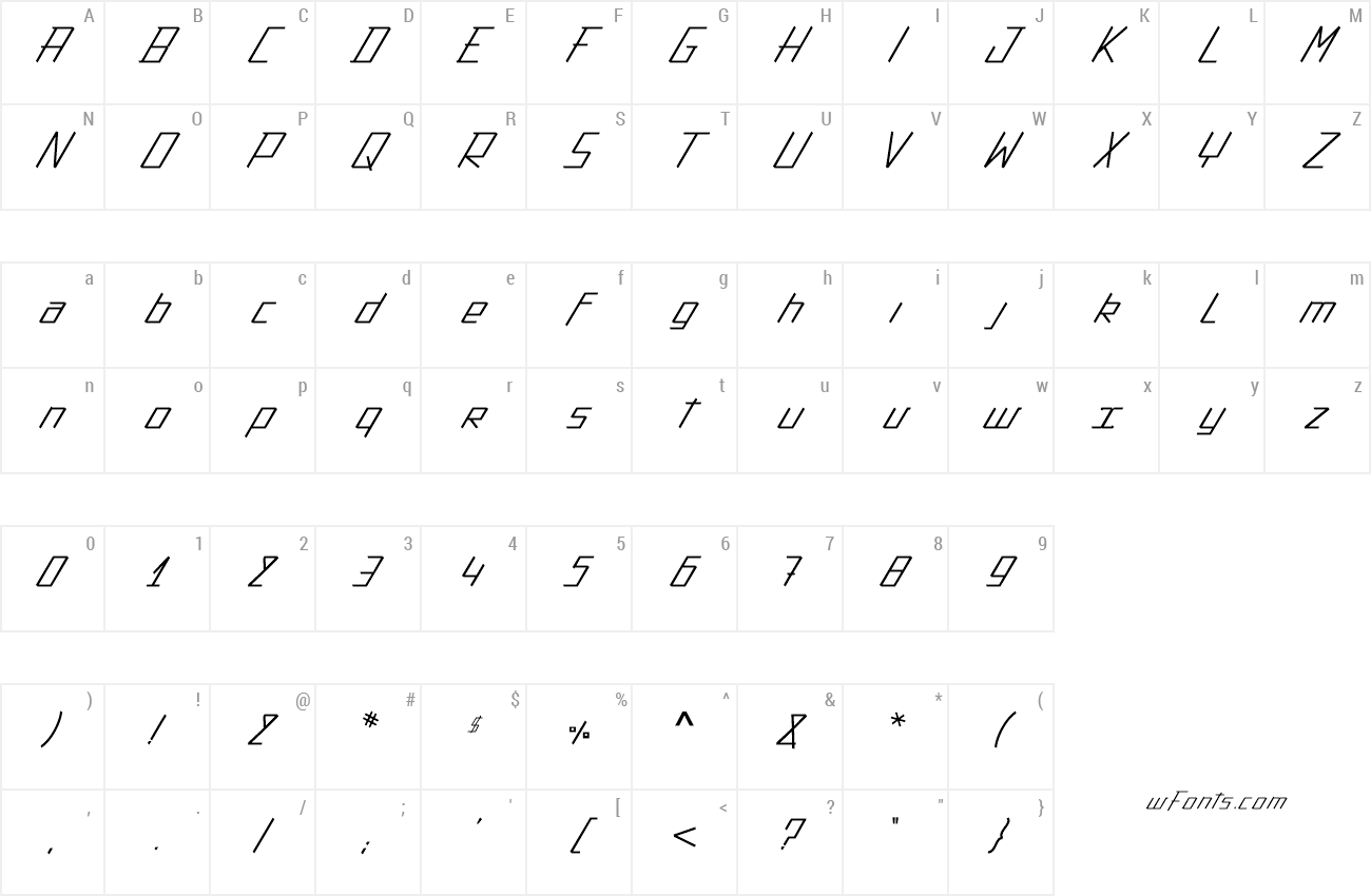 Action Protocol Font | wfonts.com - download free