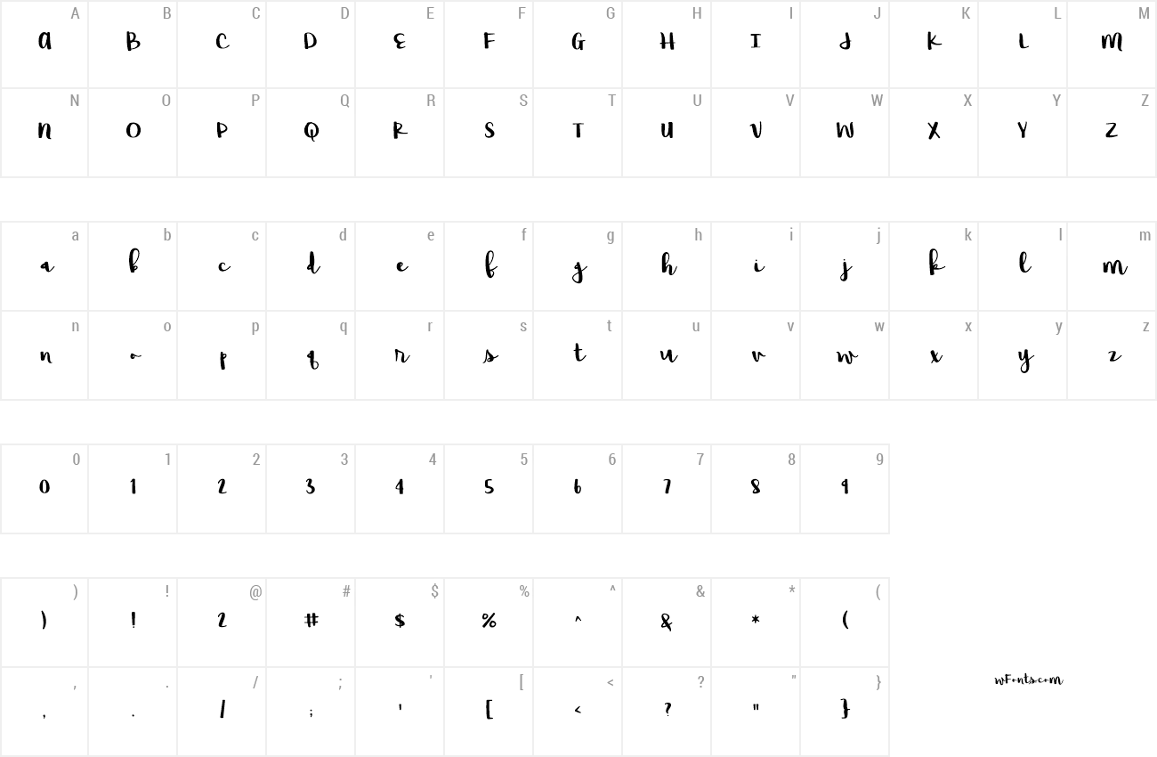 Raspberry Moonshine Font | wfonts.com - download free