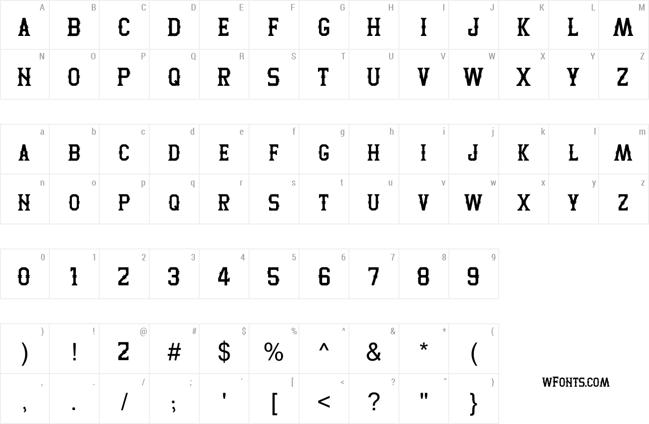 Two Peaks Font | wfonts.com - download free