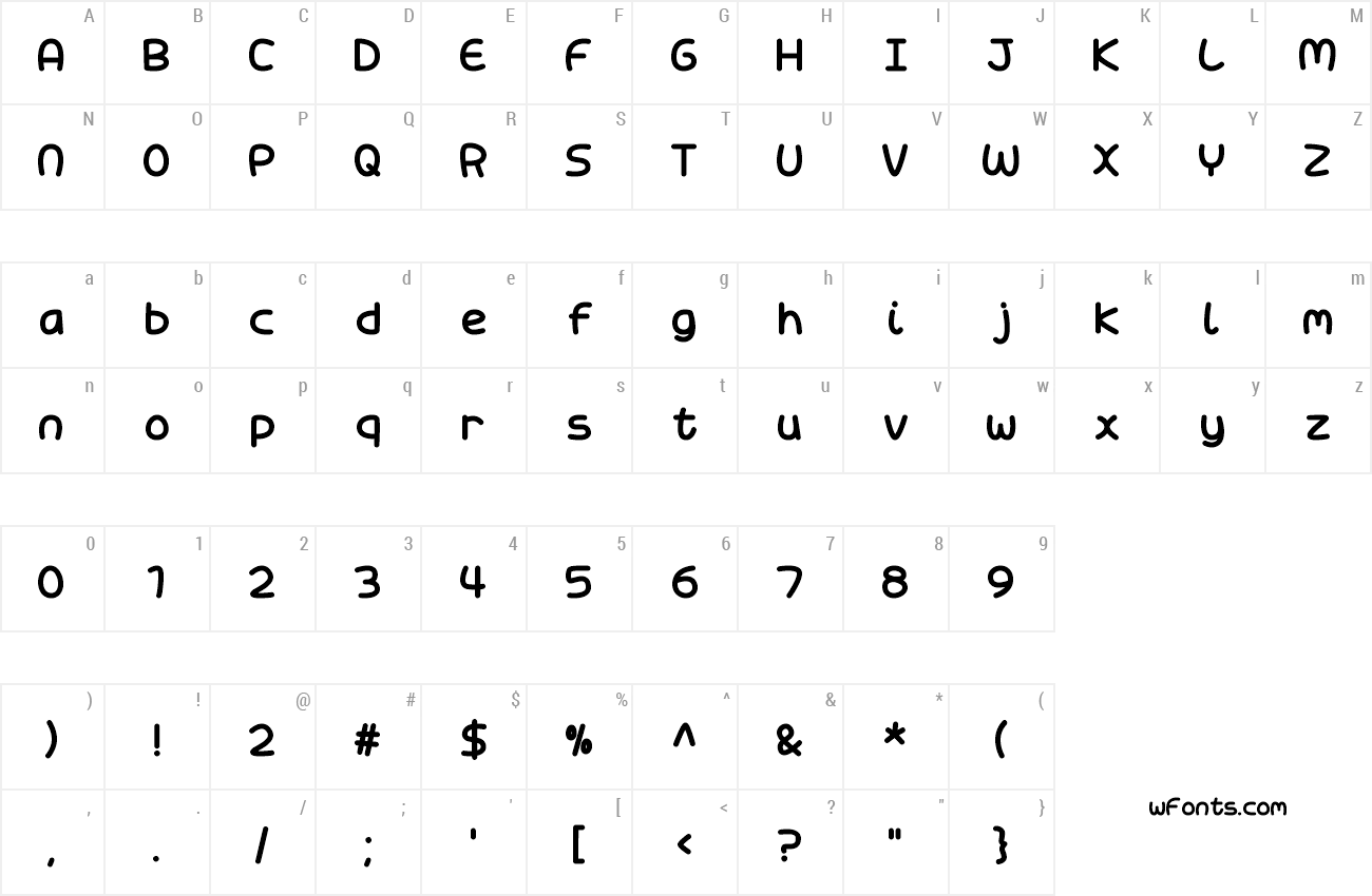 Candy Town Font | wfonts.com - download free