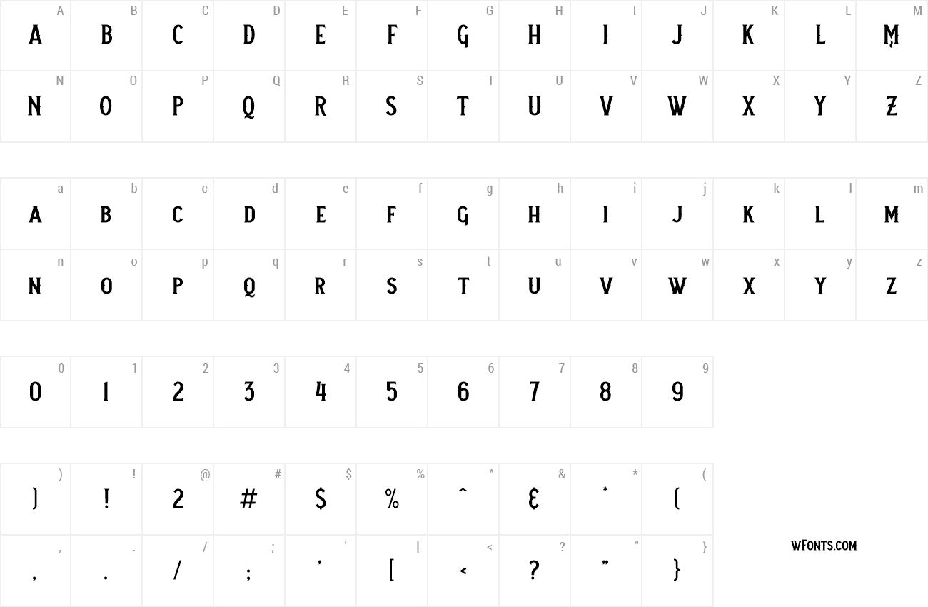 Neue Stanley Font | wfonts.com - download free