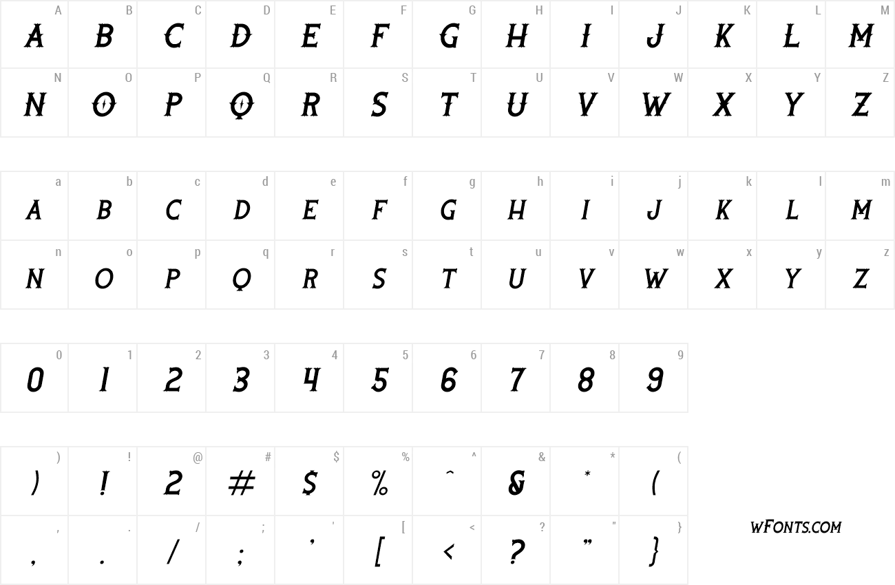 Rooters Font | wfonts.com - download free