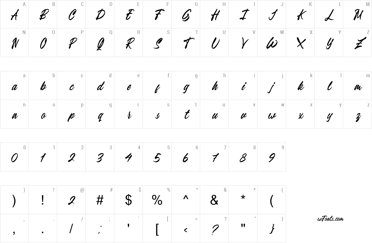 Breavenheart Font | wfonts.com - download free