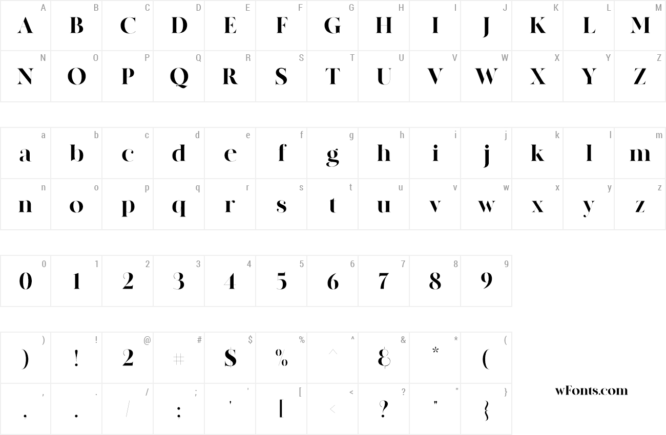 MADE Canvas Font | wfonts.com - download free