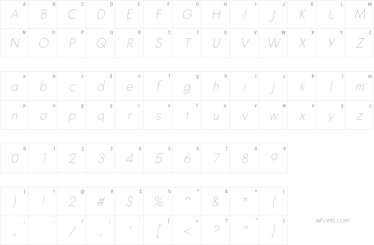 Download Free Font Renner*