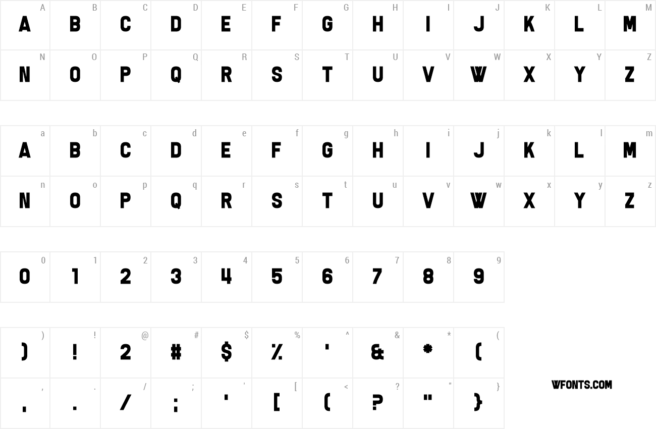 The 27 Club Font | wfonts.com - download free